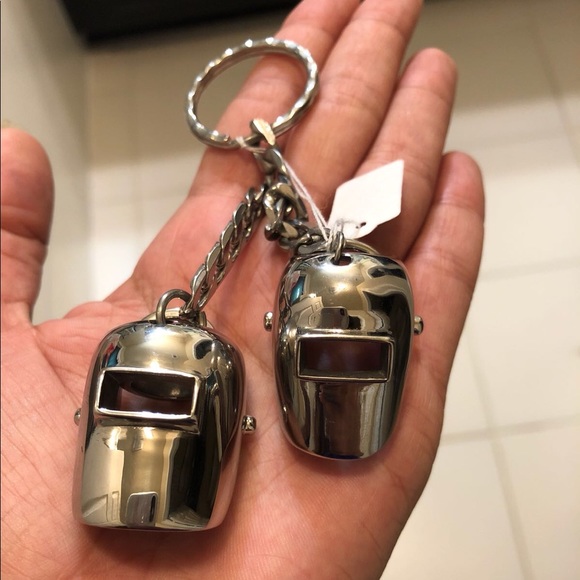 Accessories | Welder Helmet Stainless Steel Keychain | Poshmark